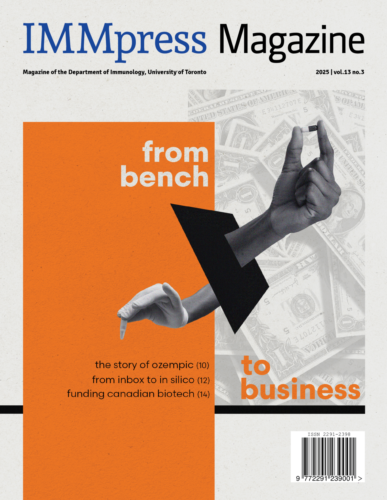 IMMpress Volume 13 Issue 3 – From Bench to Business – IMMPress Magazine